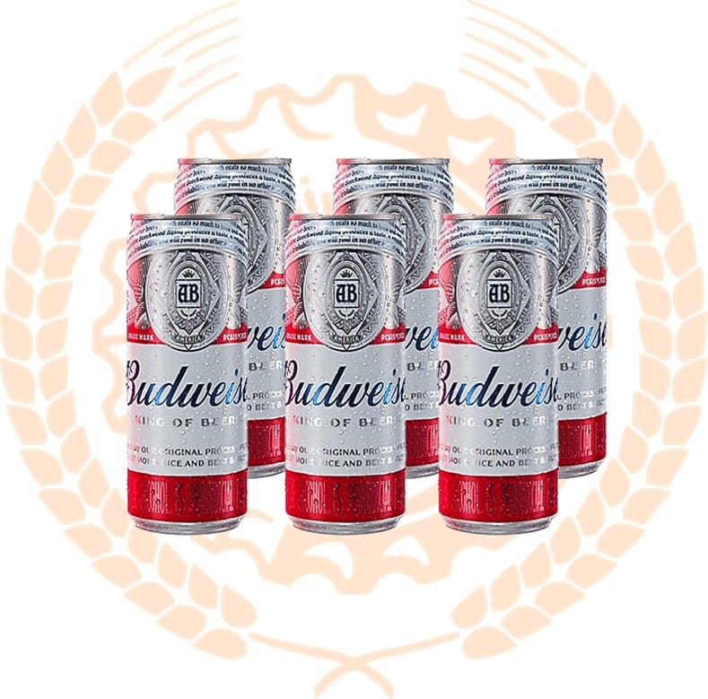 Cerveza Budweiser Lata 269ml Sixpack